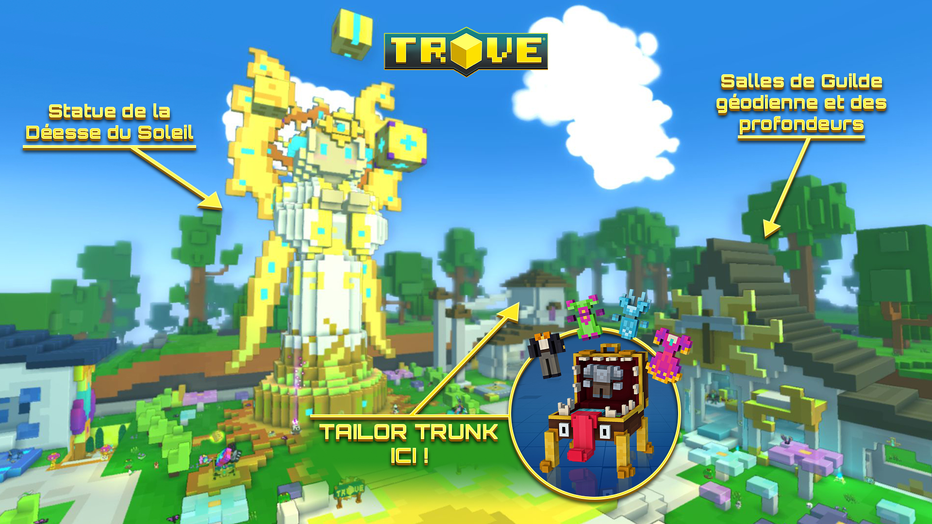 Trove | L'aventure MMO Voxel passionnante
