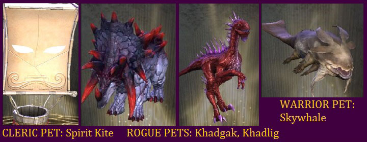 Cleric-Warr-Rogue-pets | RIFT